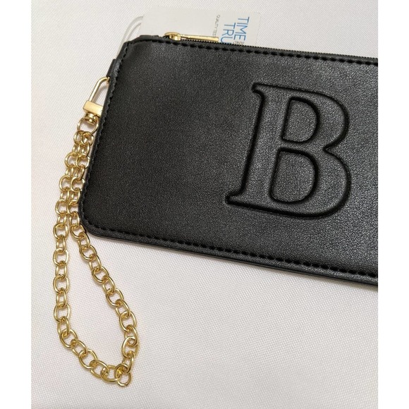 Time and Tru | Bags | New Time And Tru Letter B Monogram Initial Black ...